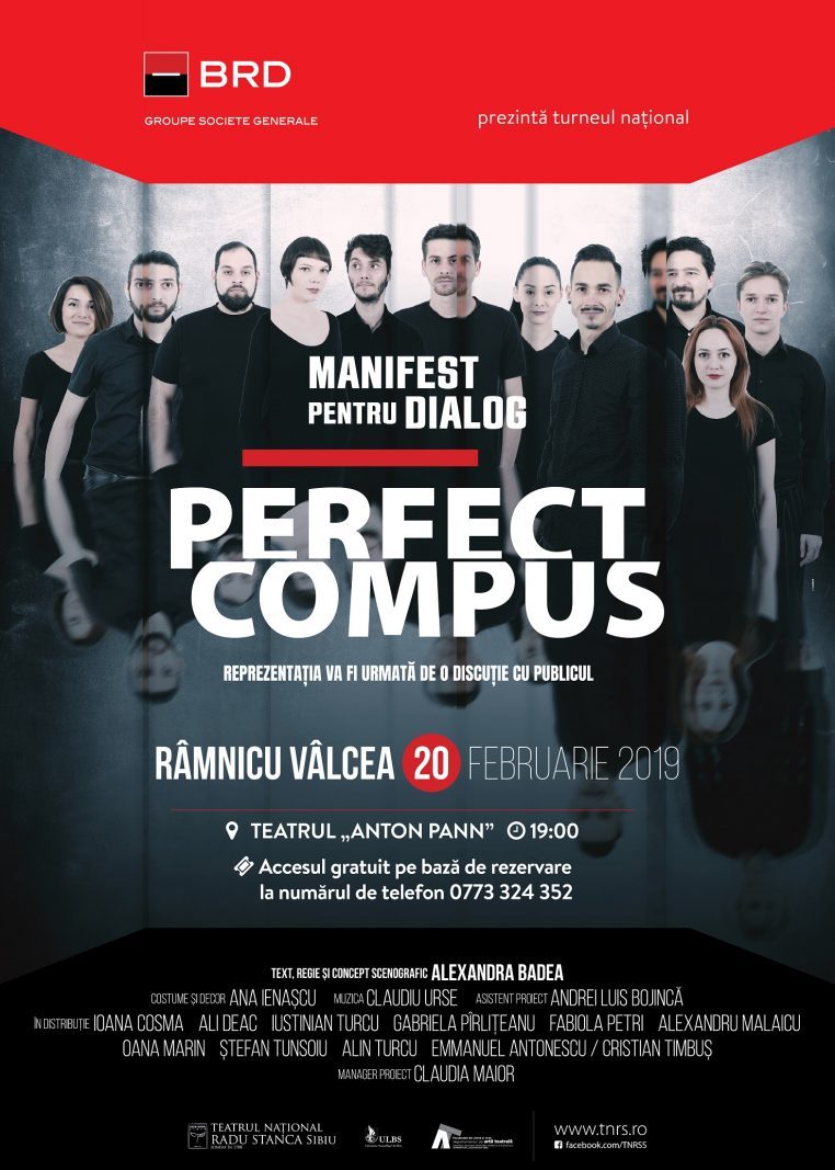 ”Perfect compus” un spectacol recomndat de Teatrul Anton Pann: Miercuri ...